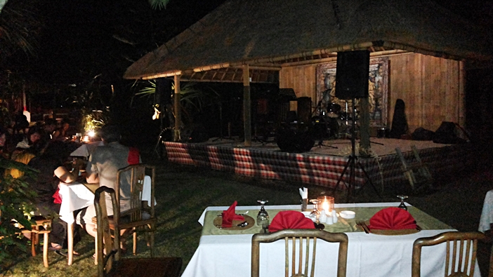 Ubud Camp Restaurant Performance Stage | Ubud Camp Is Bali Adventure ...